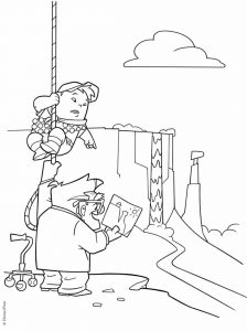 ellie and carl coloring pages