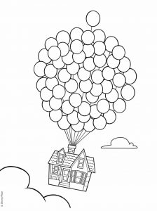 ellie and carl coloring pages