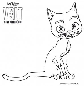 Free Volt drawing to print and color - Volt Coloring Pages