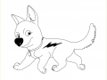 Free Volt drawing to print and color - Volt Coloring Pages