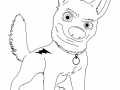 Free Volt drawing to print and color - Volt Coloring Pages
