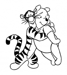 tigger and eeyore coloring pages