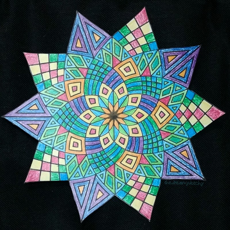 Mandala to color zen relax free 20 - Zen & Anti-stress Mandalas - 100% ...